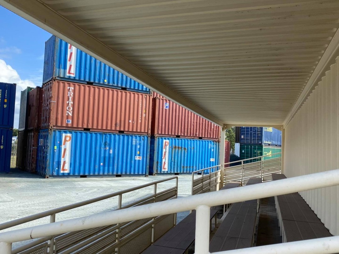 40ft HC Stadium Seating Container - Swift Container Lines